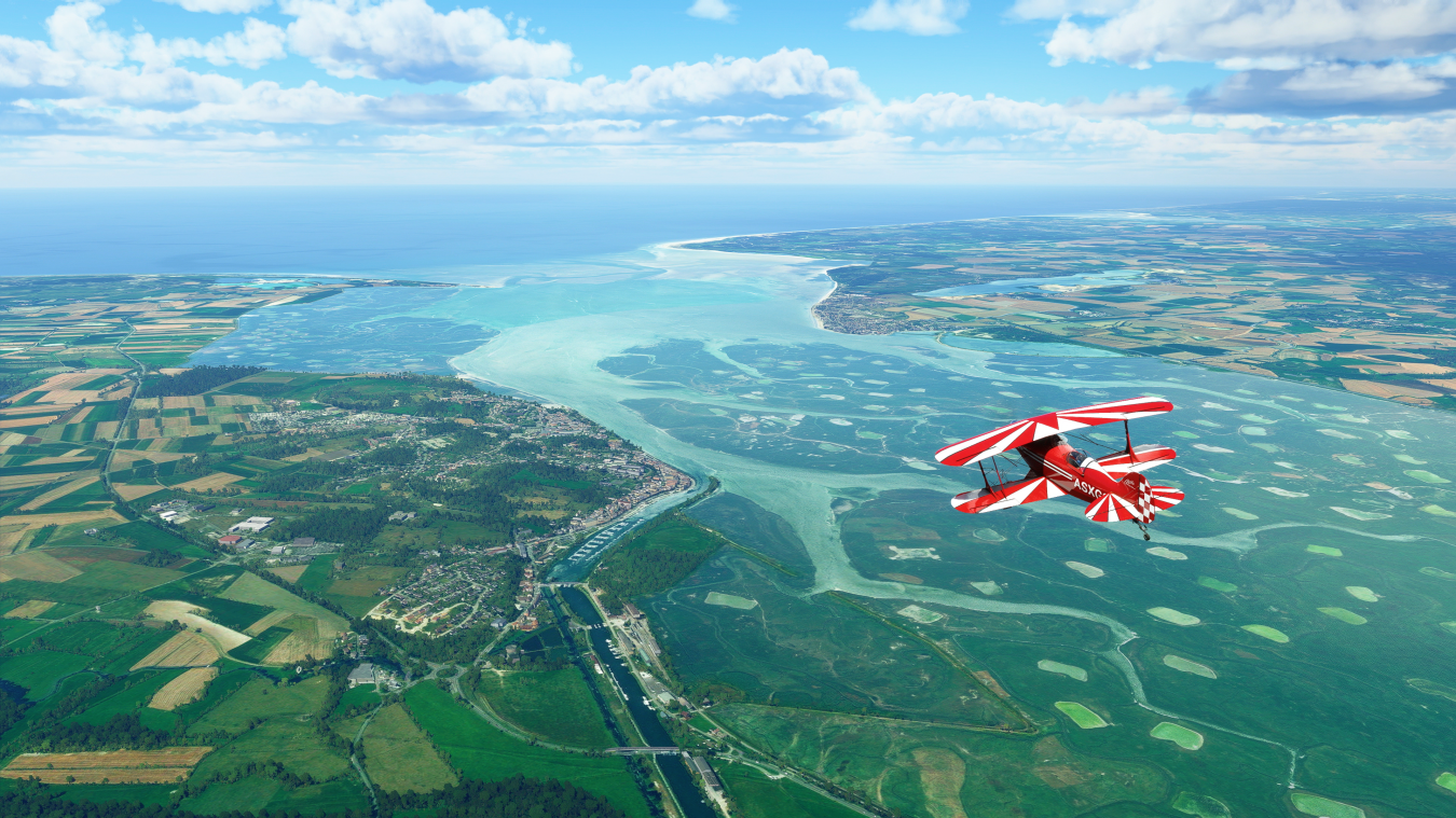 Survolez Dune dans Microsoft Flight Simulator