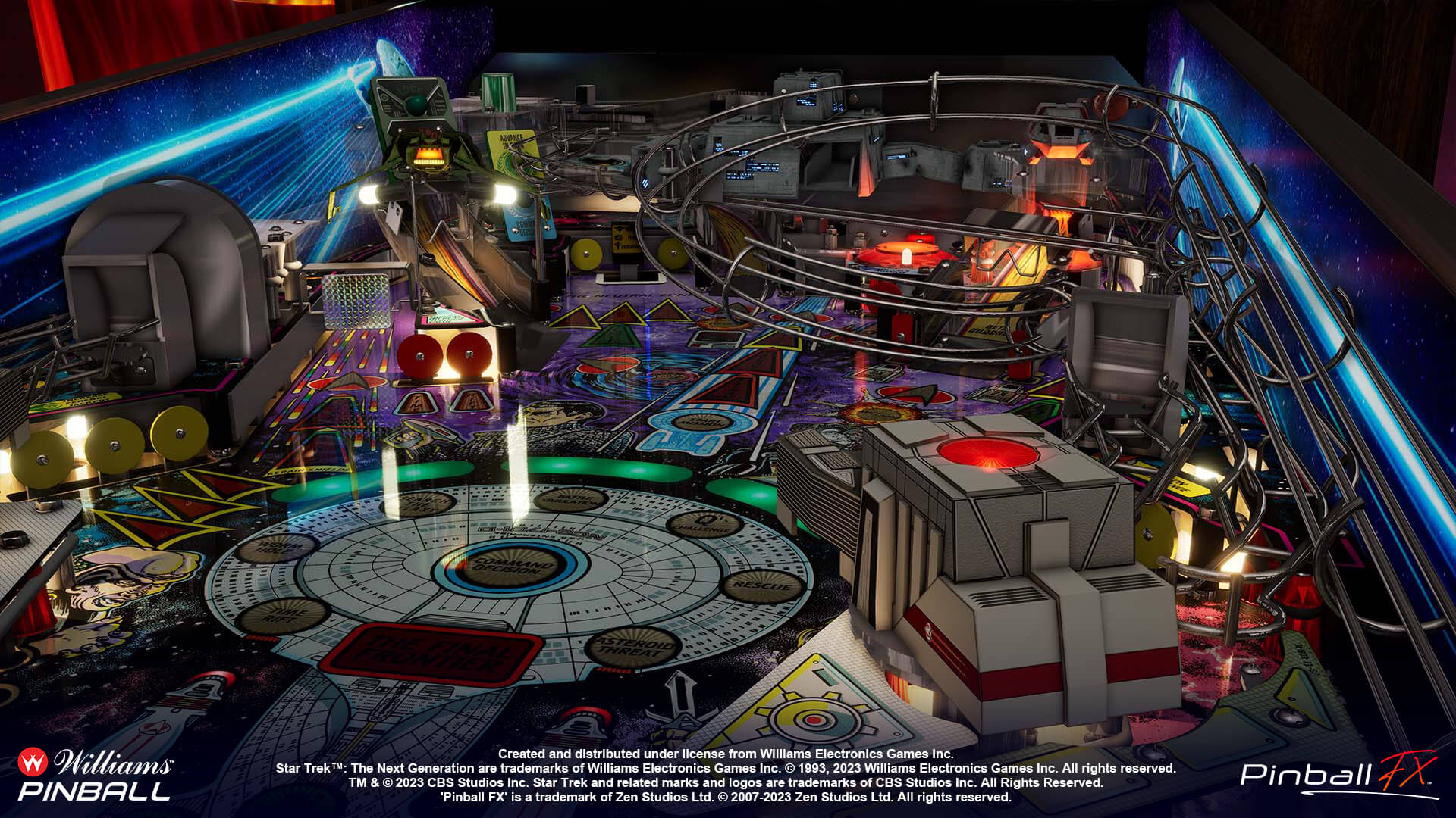 Test de Pinball FX Williams Pinball: Star Trek: The Next Generation