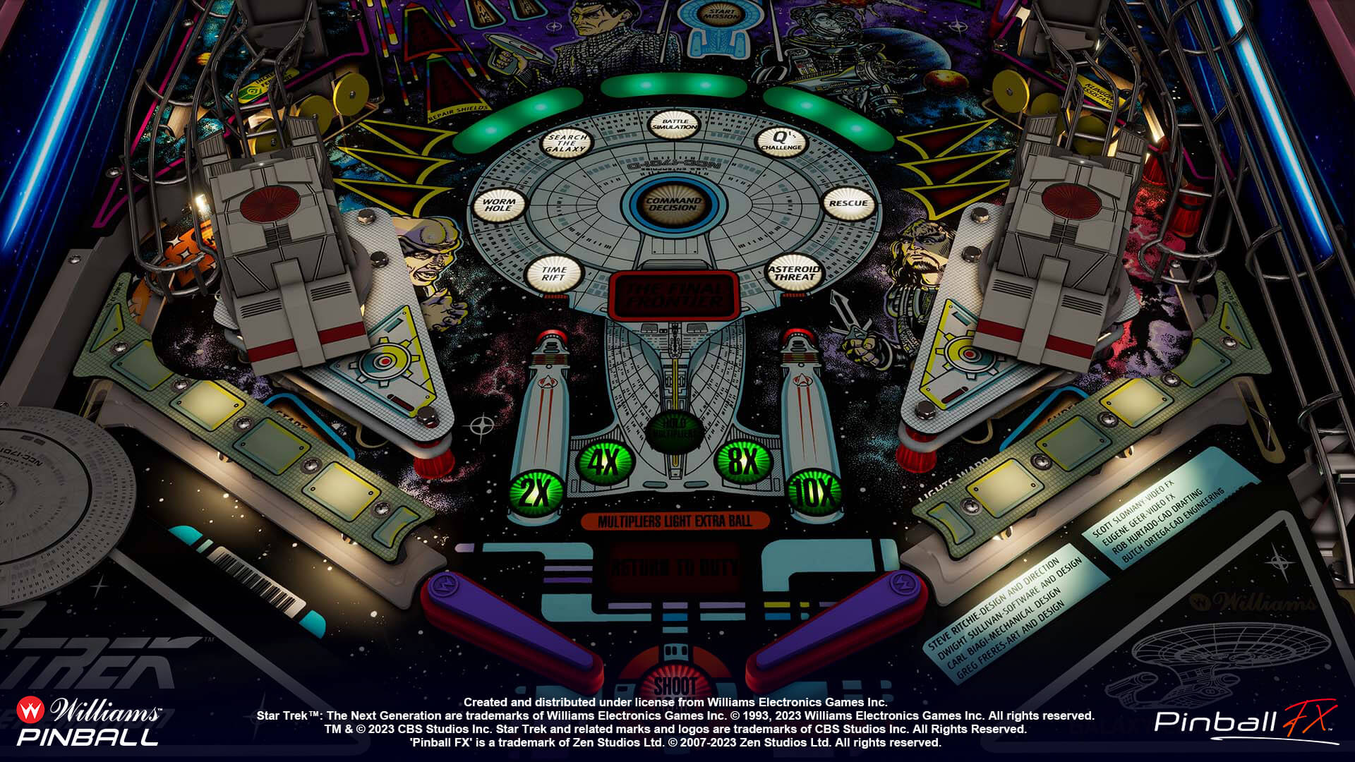 Test de Pinball FX Williams Pinball: Star Trek: The Next Generation
