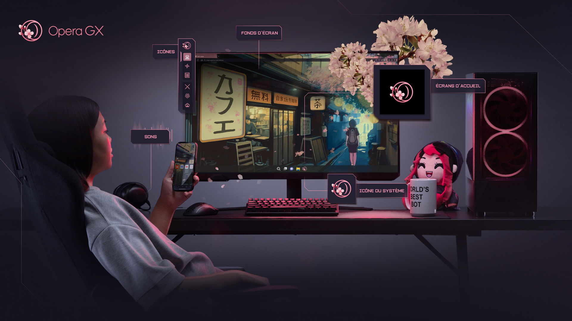 Surfez sur Opera GX et jouez sur GX.games