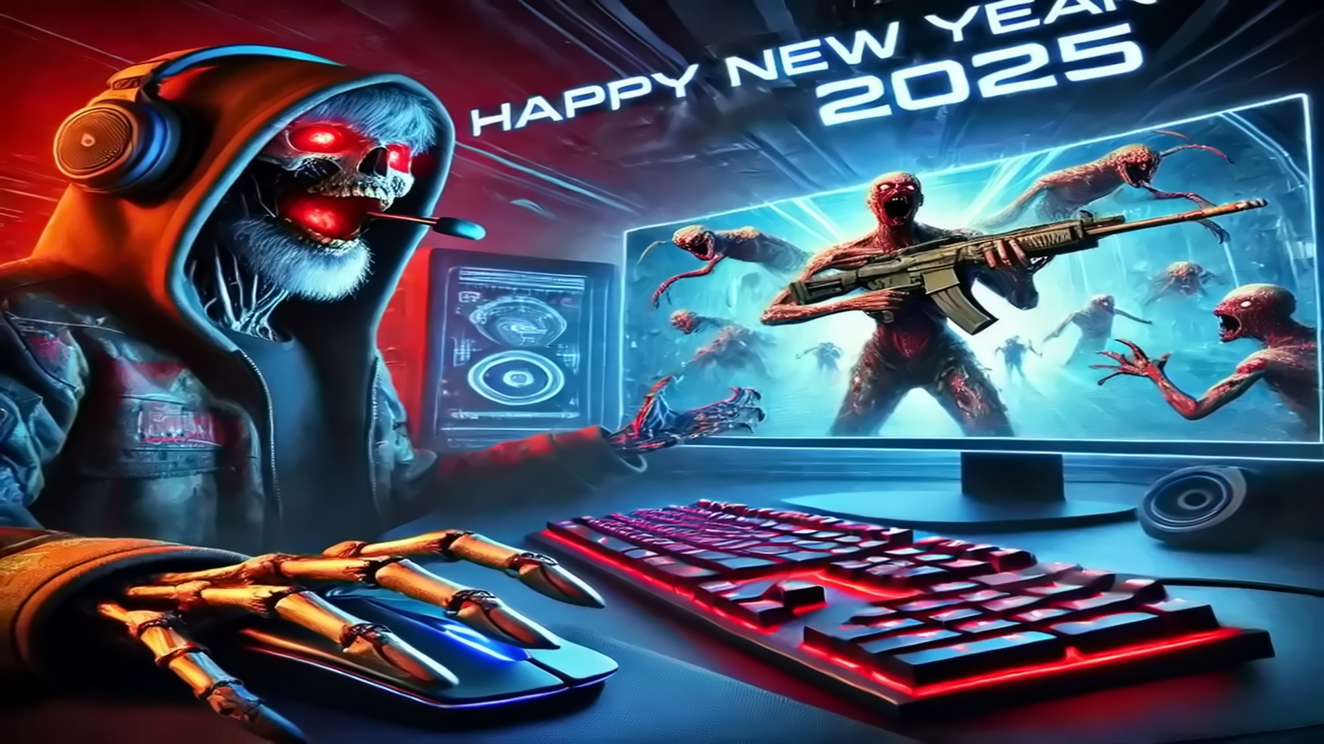 Bonne année 2025 Gameuses et Gamers 💌