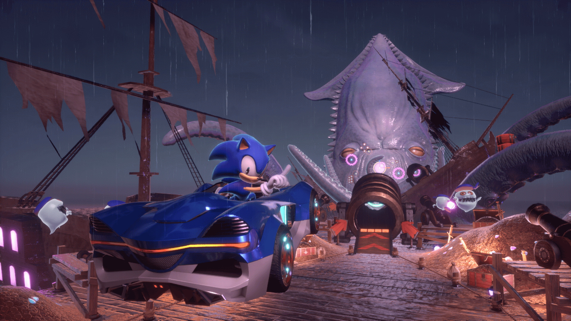 Sonic Racing CrossWorlds débarque dans l’univers Minecraft